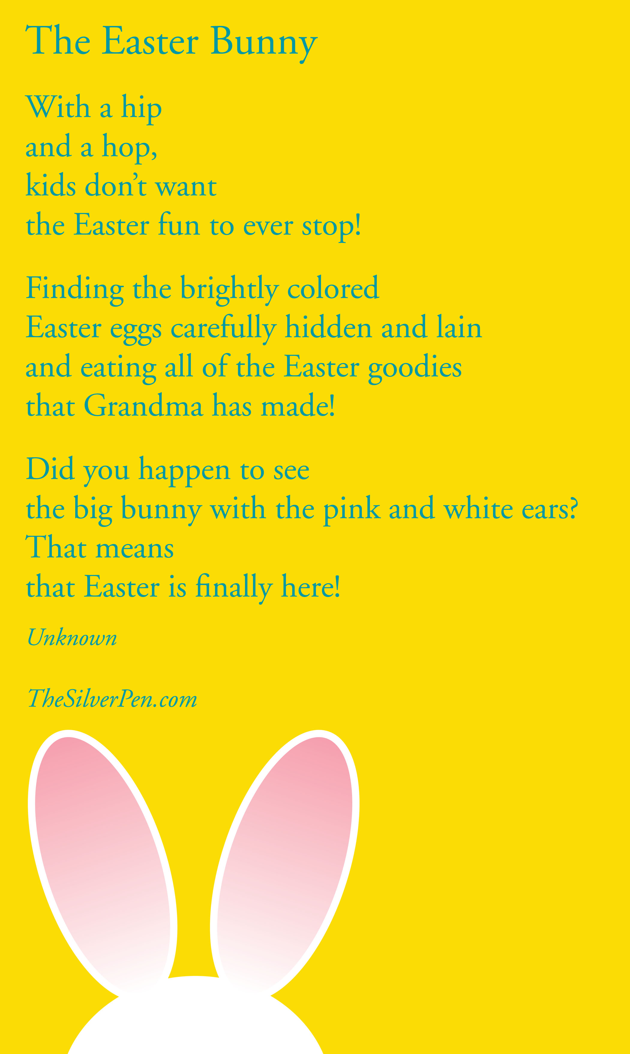 Bunny Poems Bunny Poems