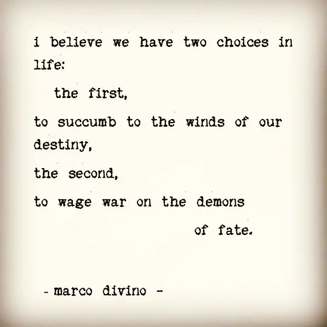 Embrace Your Destiny Poem