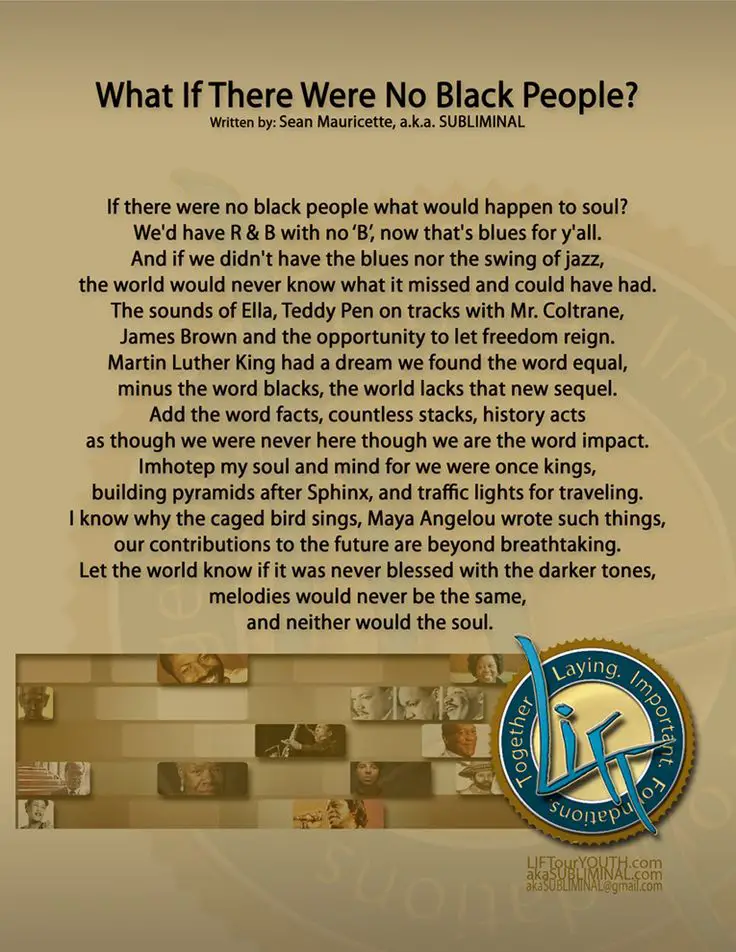 Poems About Black History