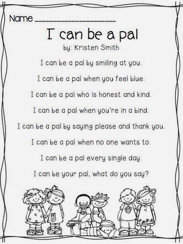 Family Poems For First Graders