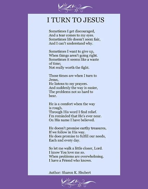 Children's christian Poems