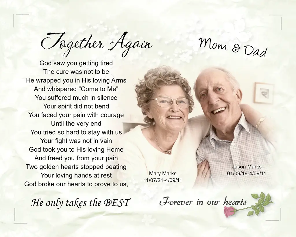 Grandparents In Heaven Poems