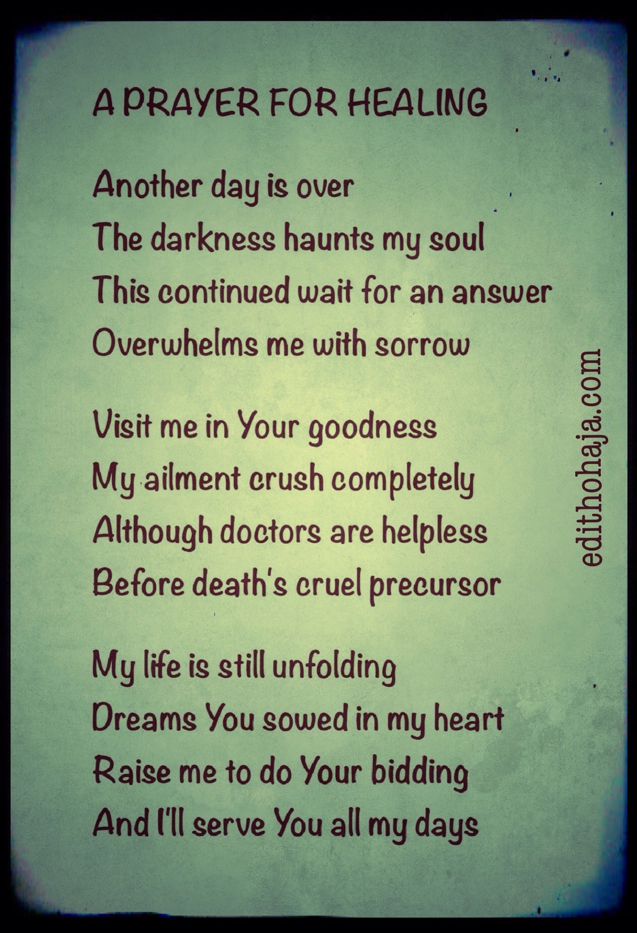 Healing Poems Healing Poems
