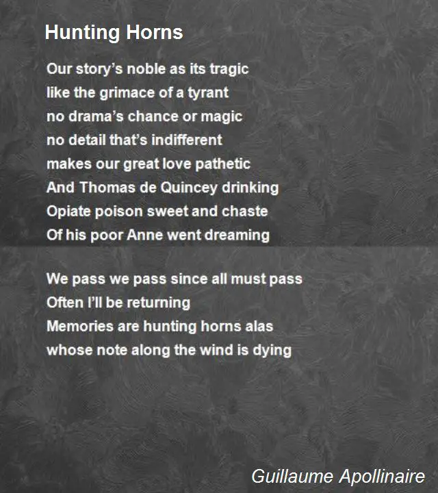 Deer Hunting Poems Short