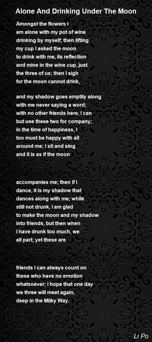 Drinking Poems Quotes