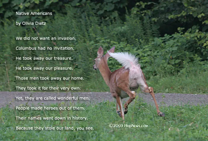 Deer Hunting Poems Short