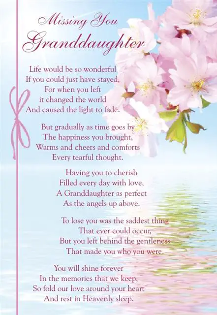 Poem For A Granddaughter
