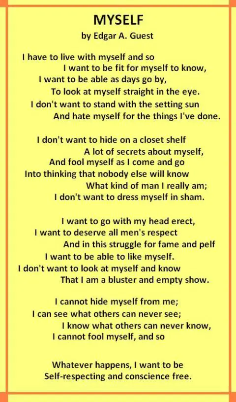 Myself Poems myself-poems