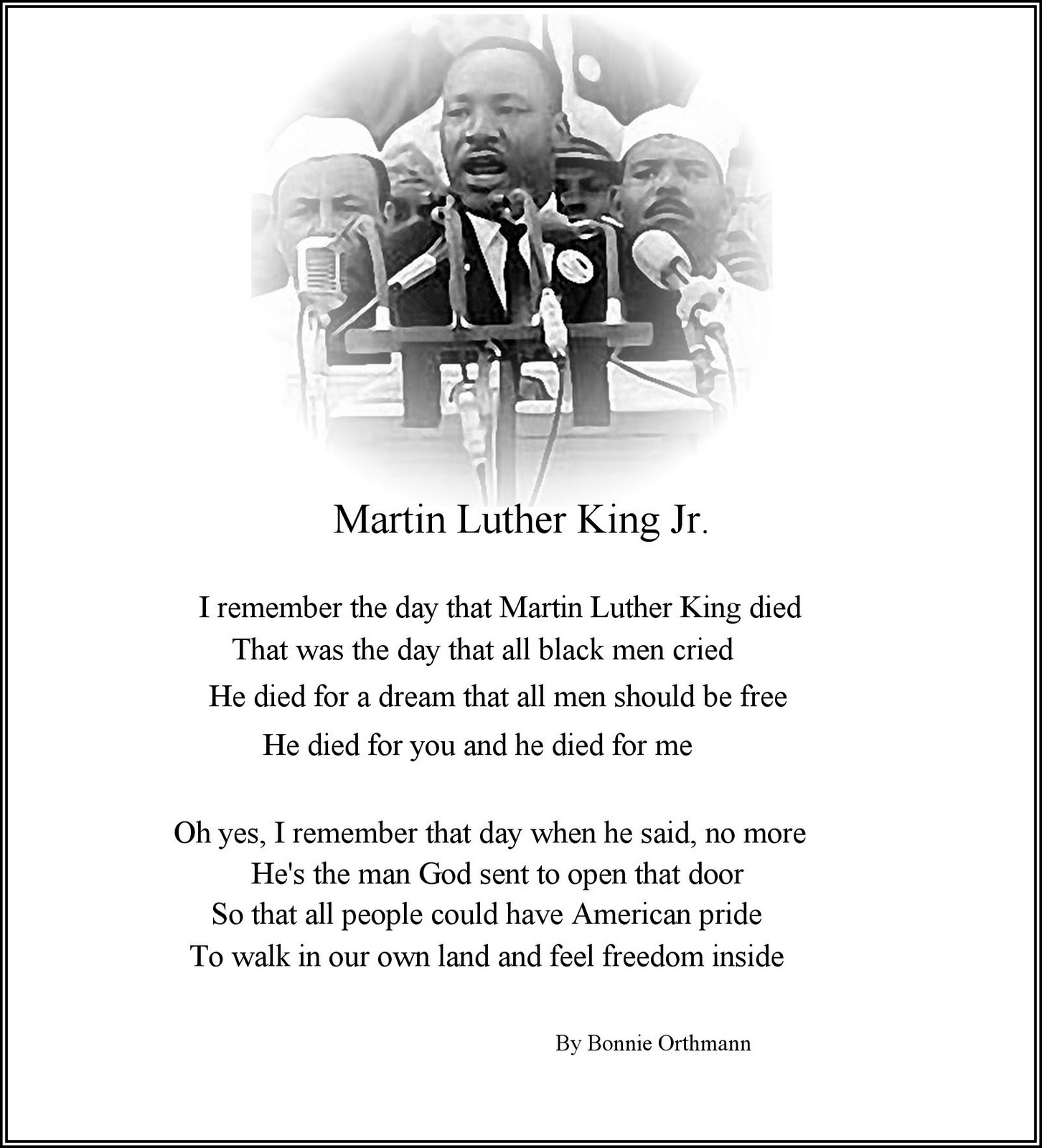 Mlk Poems