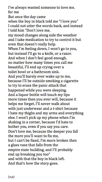 Tumblr Anorexia Quotes