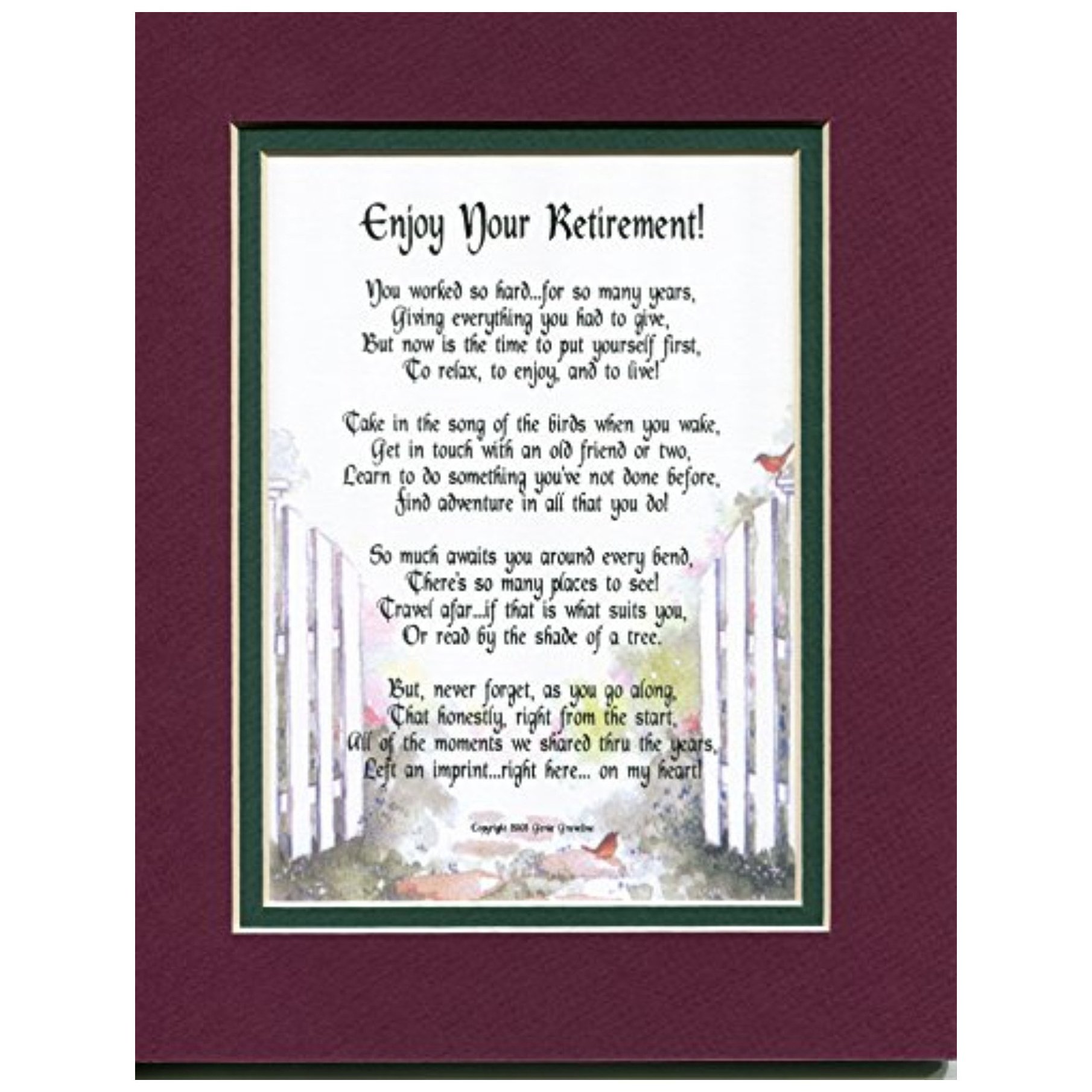 Happy Retirement Poem