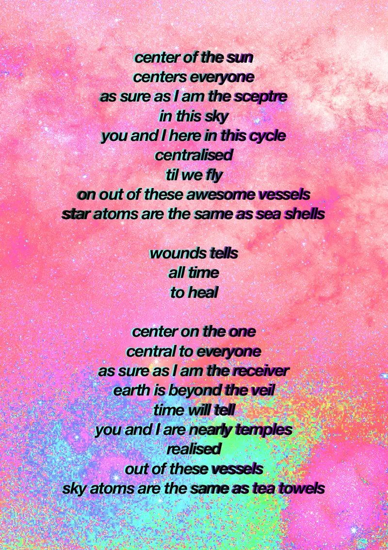 Sun Concrete Poem at Alex Cruz blog