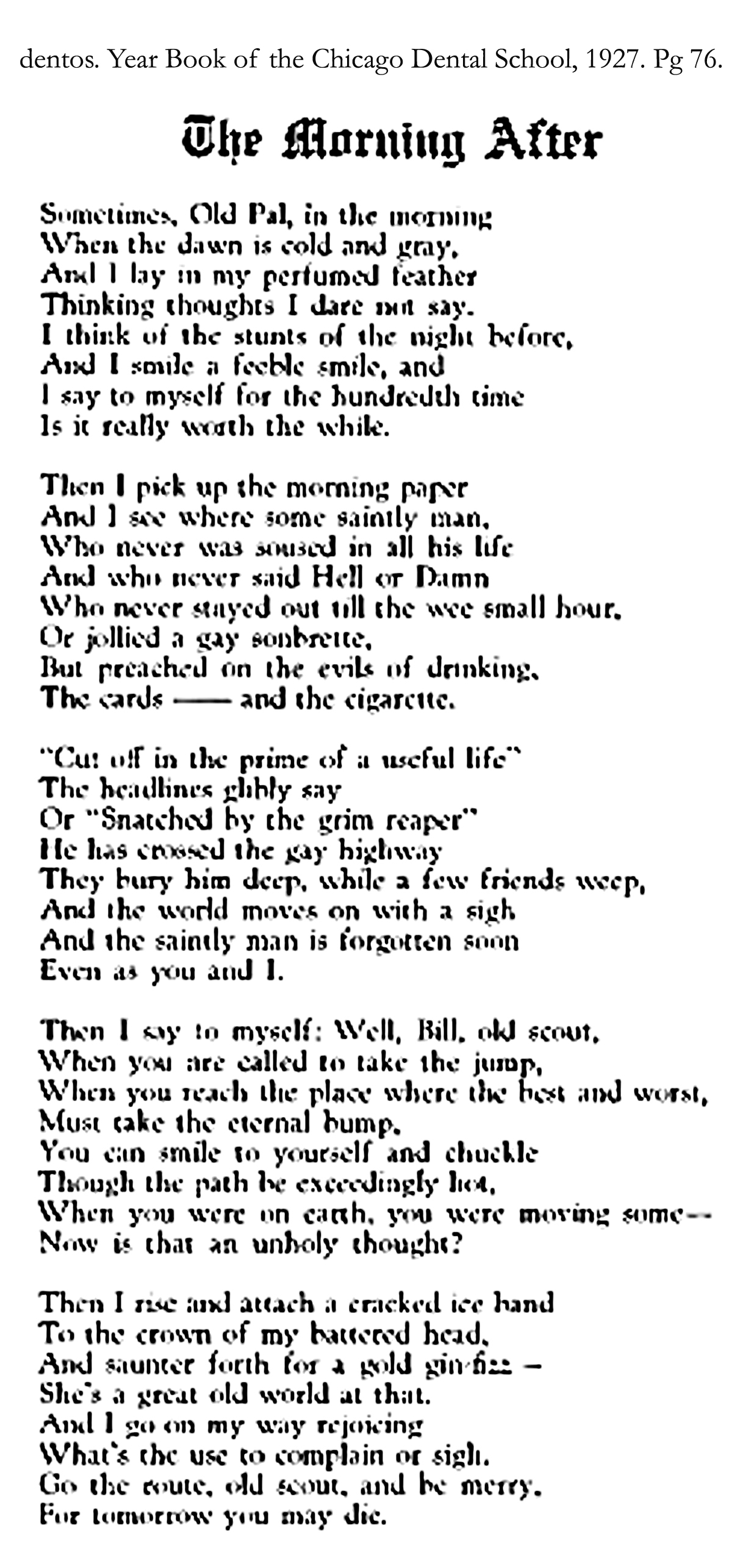 Poetry Recitation Poems