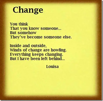 Change Poems